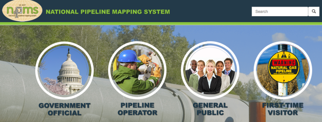 Critical Infrastructure: DOT Pipeline Mapping Tool – First Responder Grants